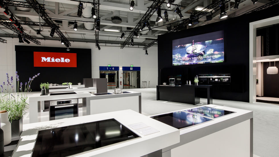 Miele booth - AMBION