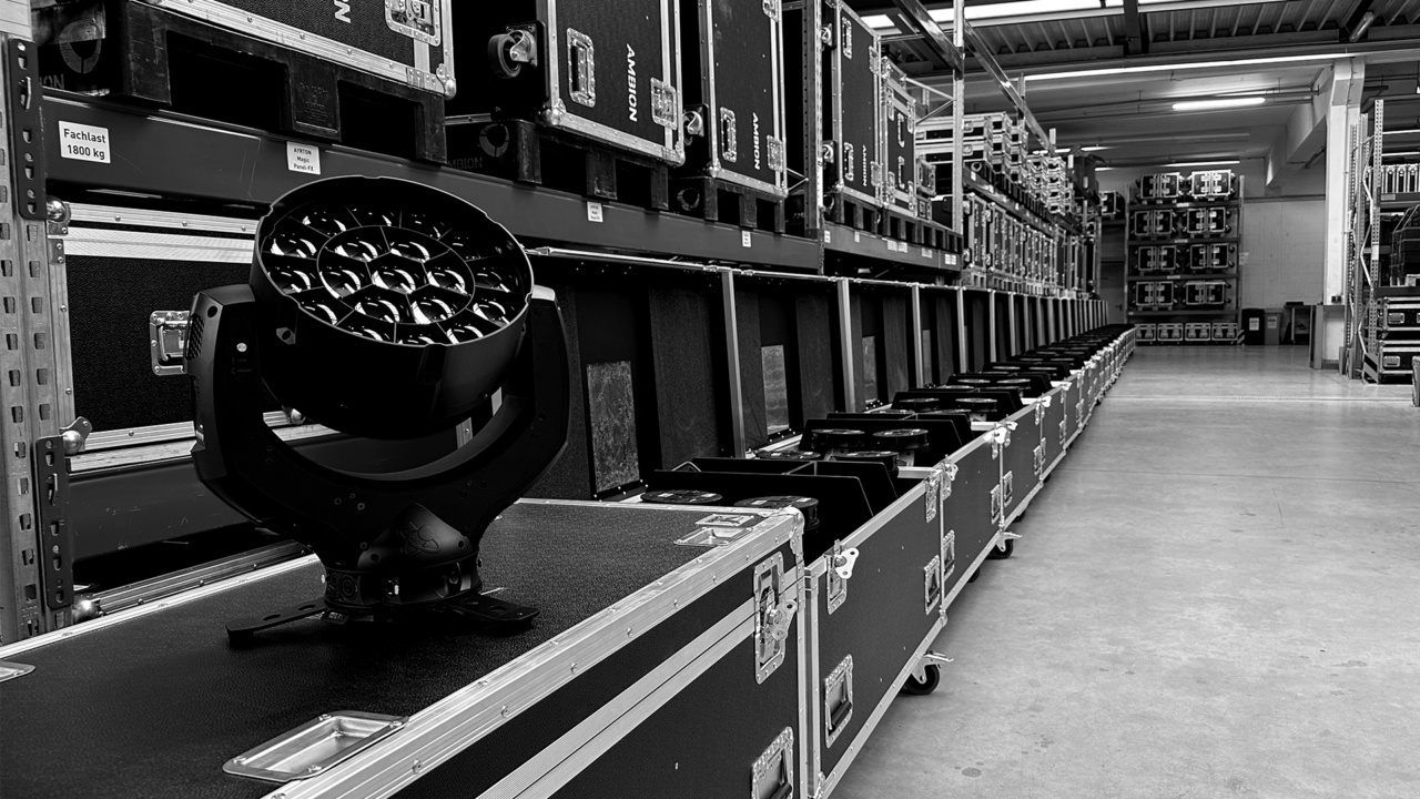 Major investment in new lighting technology | GLP X5 Movinglights + the ...